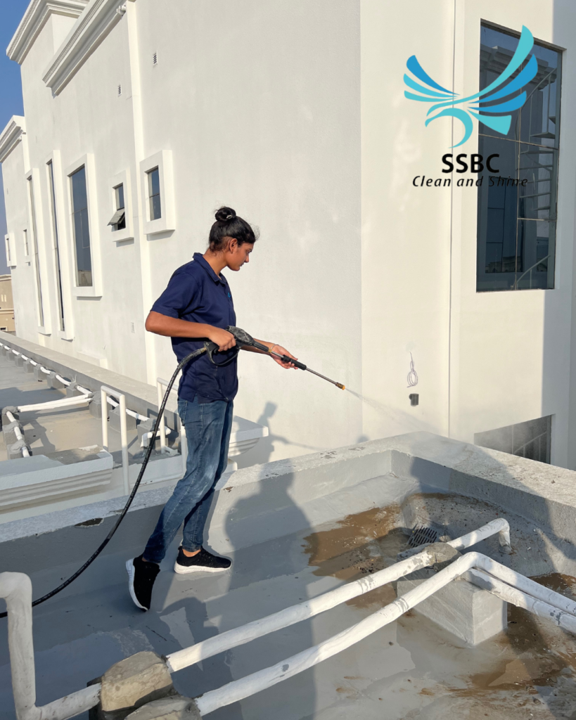 Rooftop Cleaning Service - SSBC